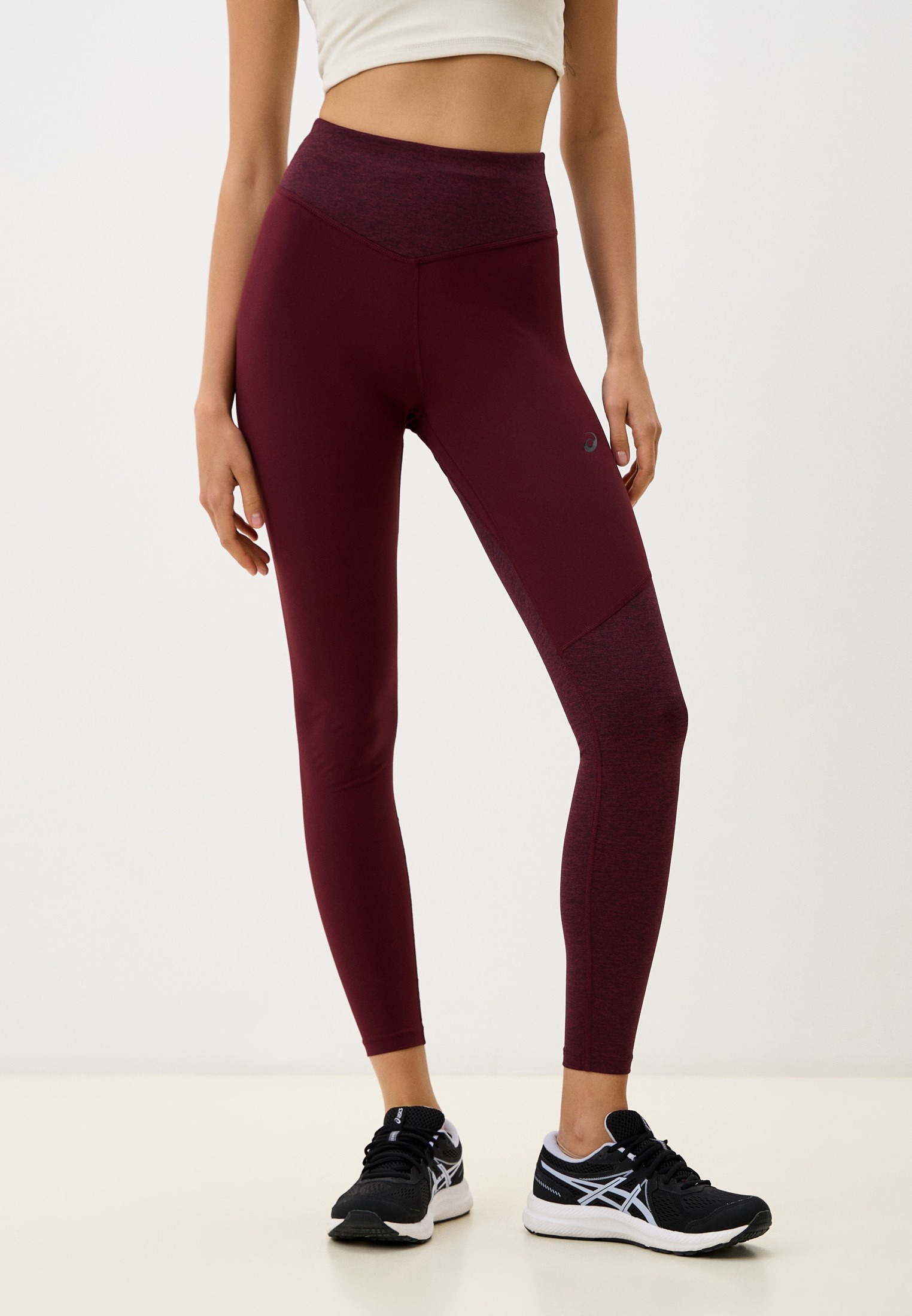 Женские беговые тайтсы Asics FLEXFORM COLOR BLOCK HIGH WAIST TIGHT ...