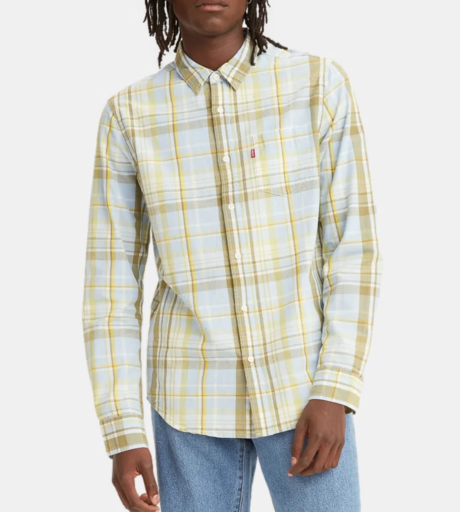 Рубашка Levis CLASSIC 1 PKT STANDARD NELSON SKYWAY PL 85748-0118 ...